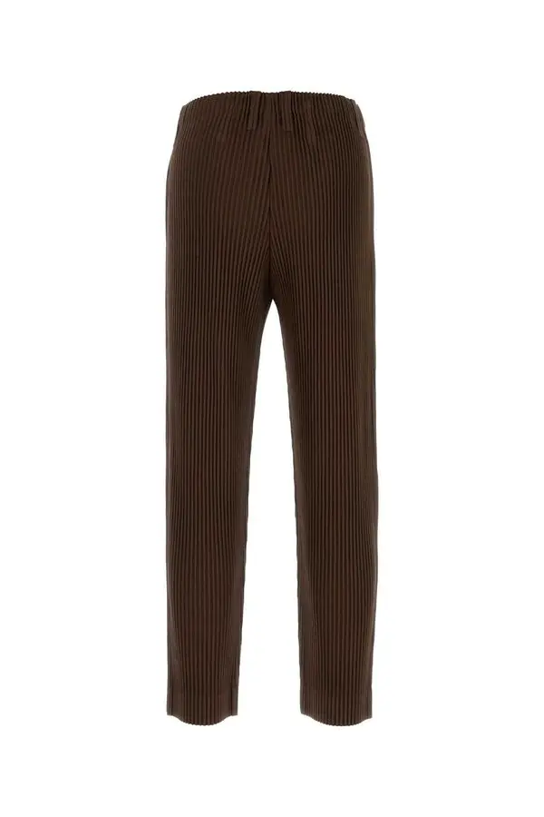 Issey Miyake Chocolate Polyester Pant