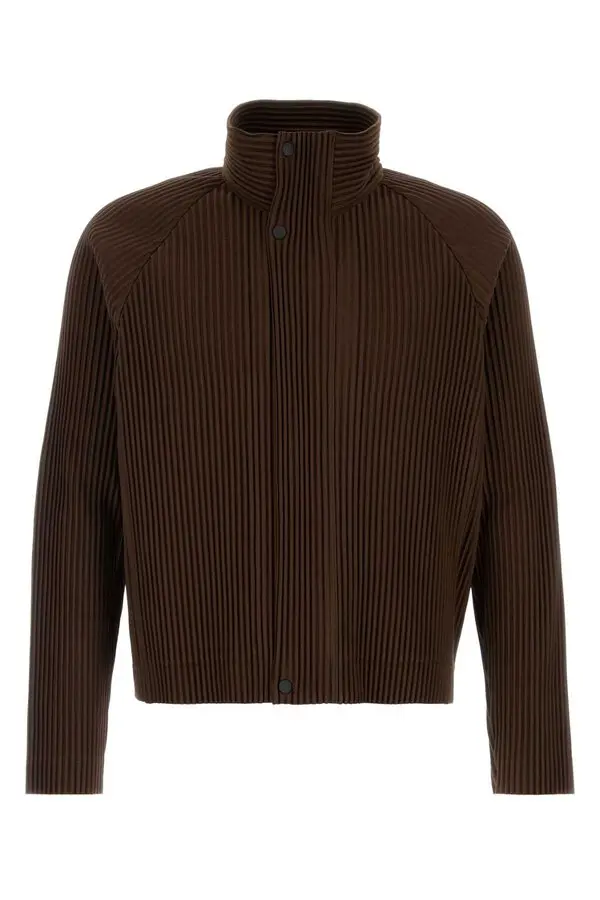 Issey Miyake Chocolate Polyester Sweatshirt