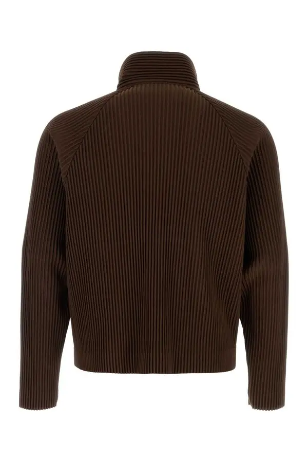 Issey Miyake Chocolate Polyester Sweatshirt