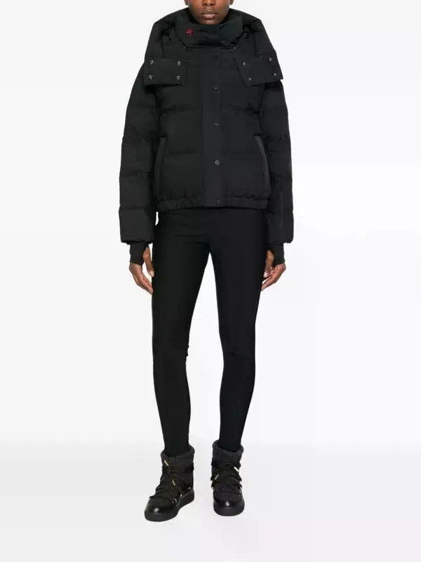 Perfect Moment Aurora Logo-embroidered Skinny Trousers - Black