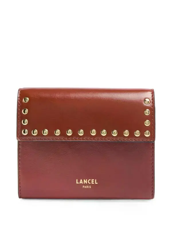 LANCEL Studs Leather Wallet