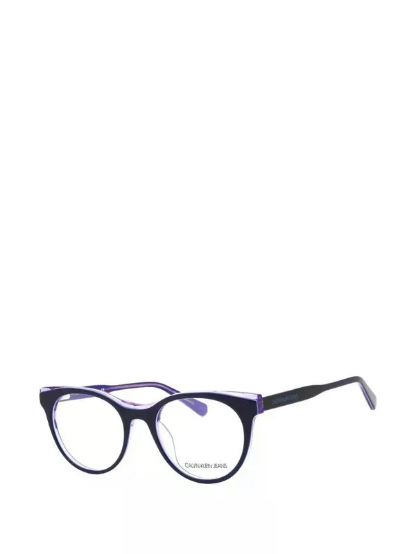 Calvin Klein Round-frame Glasses - Blue
