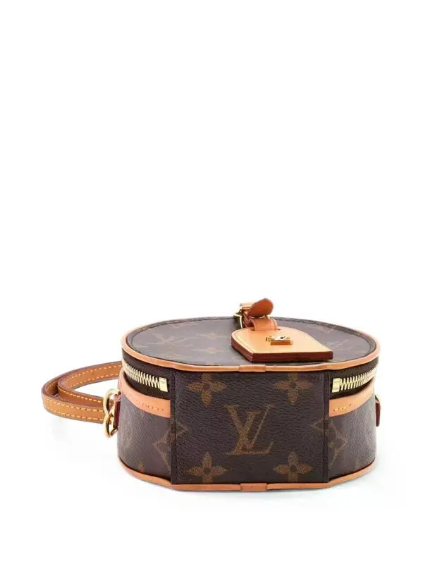 LOUIS VUITTON Mini Boite Chapeau Bag Monogram Canvas Crossbody Bag