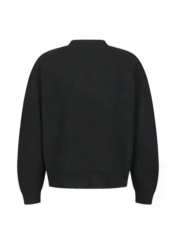 AMOMENTO Rounded-sleeve Cardigan