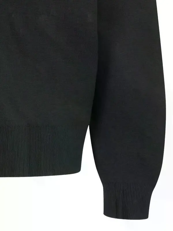 AMOMENTO Rounded-sleeve Cardigan