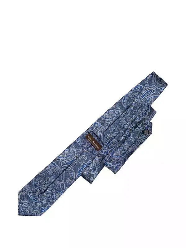 ELIZABETTA Pavia Paisley Jacquard Tie