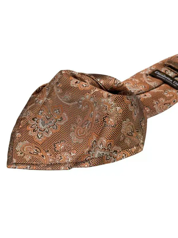 ELIZABETTA Montello Paisley Jacquard Tie