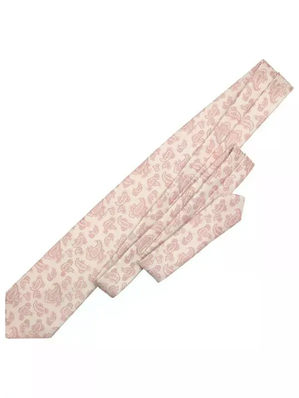 ELIZABETTA Colombo Paisley-jacquard Tie