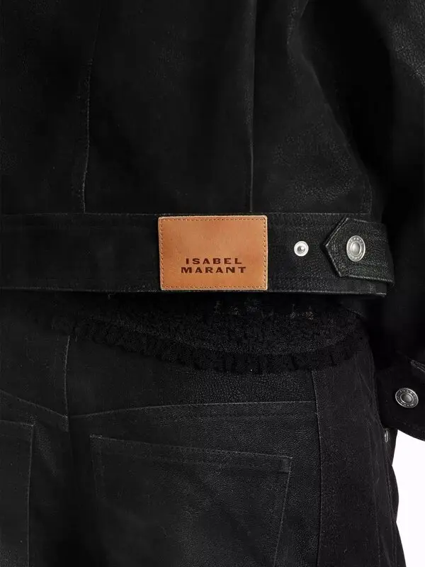 MARANT ETOILE Zip-up Panelled Jacket