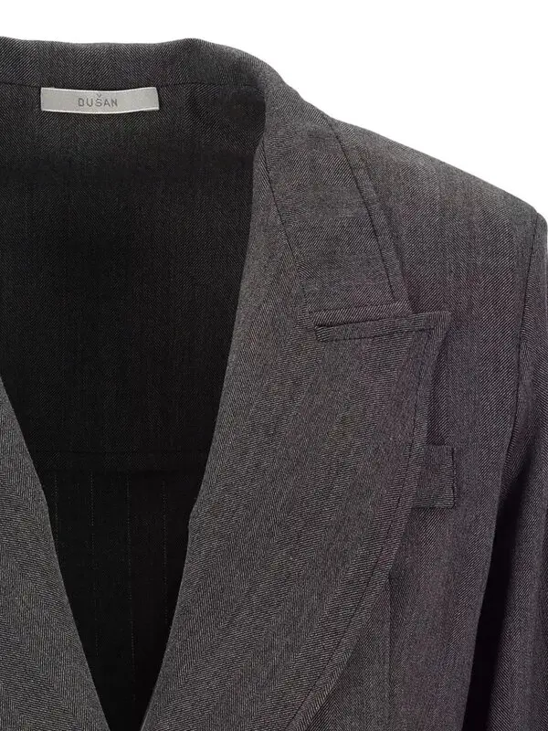 Dusan Herringbone Blazer