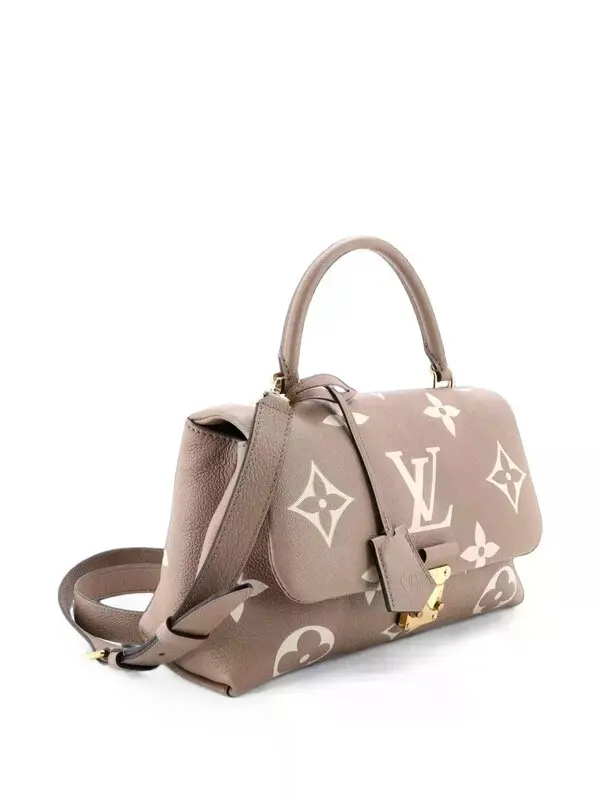 LOUIS VUITTON Madeleine Handbag Bicolor Monogram Empreinte Giant Mm Satchel