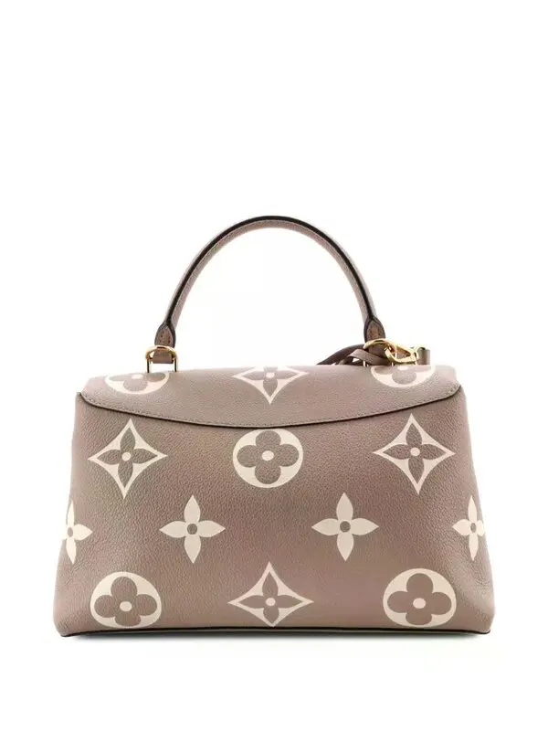 LOUIS VUITTON Madeleine Handbag Bicolor Monogram Empreinte Giant Mm Satchel - Neutrals