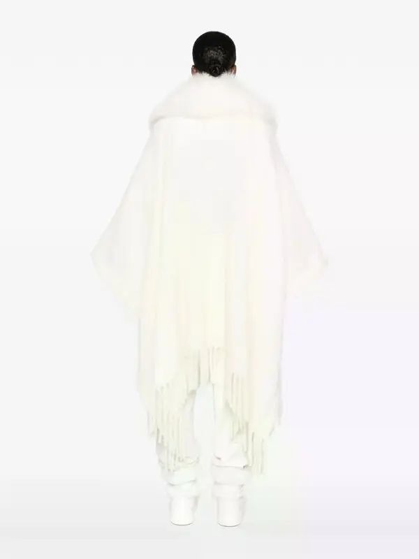 Moncler Fringed Cape