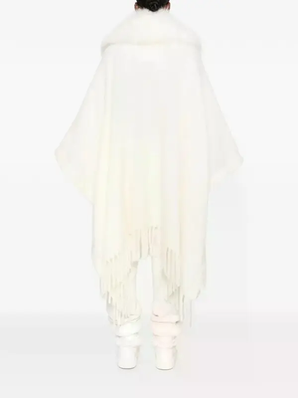 Moncler Fringed Cape