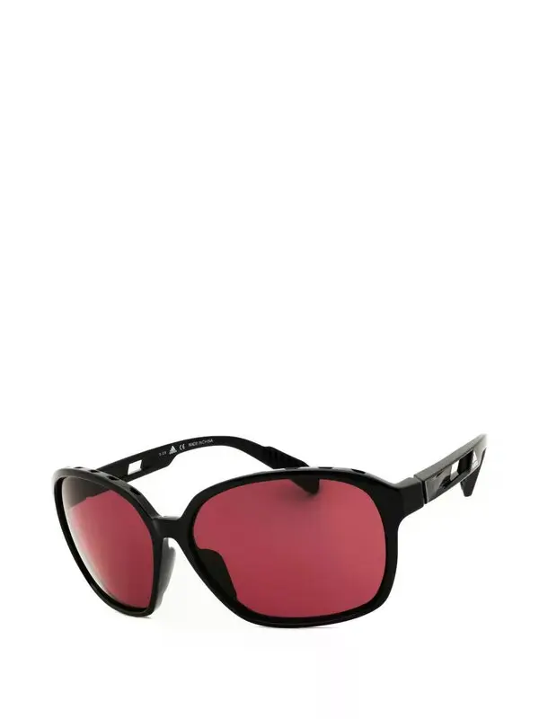 Adidas Sp0013 Wraparound-frame Sunglasses