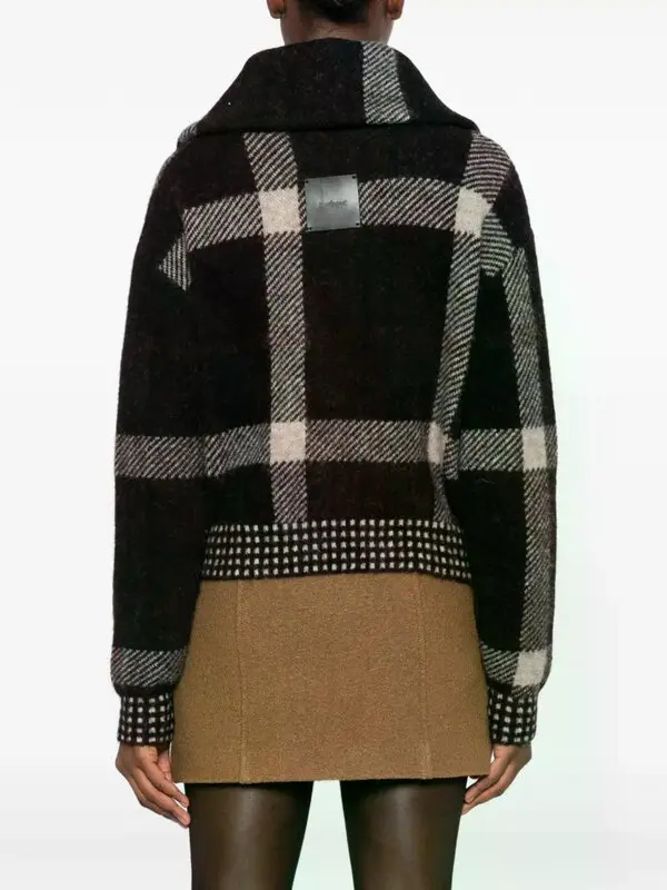 Barbour Carville Check-pattern Zip-up Jacket