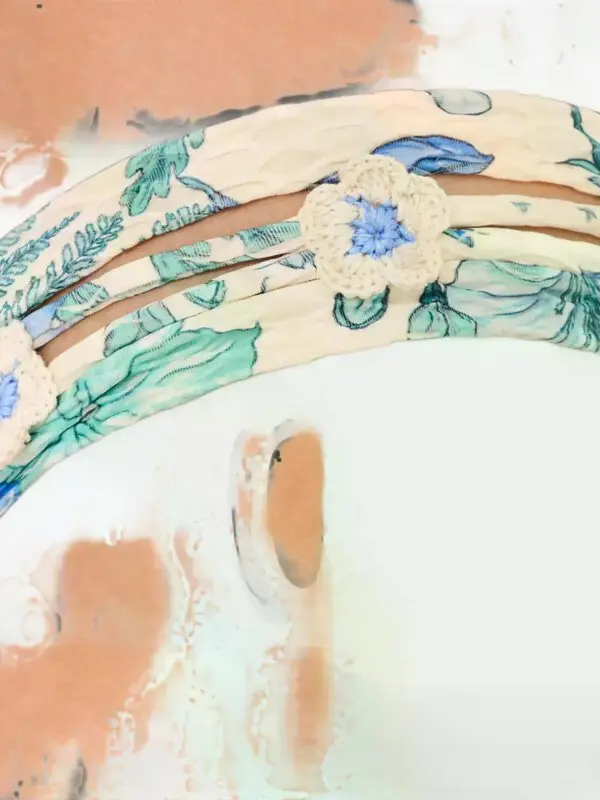 DEL MAAR Flora Floral-print Bikini Bottoms