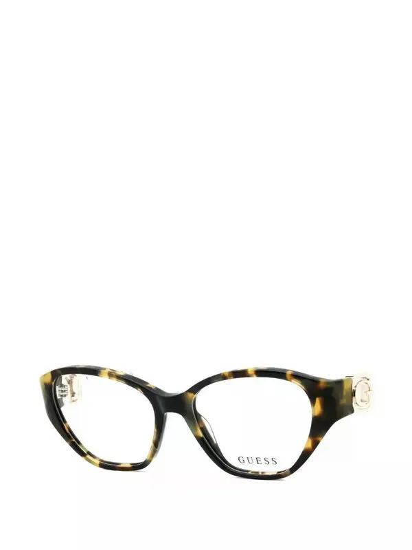 Guess Tortoiseshell-effect Cat-eye Glasses
