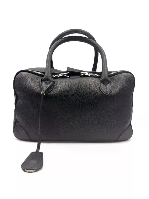 GOLDEN GOOSE Pebbled Leather Tote Bag - Black