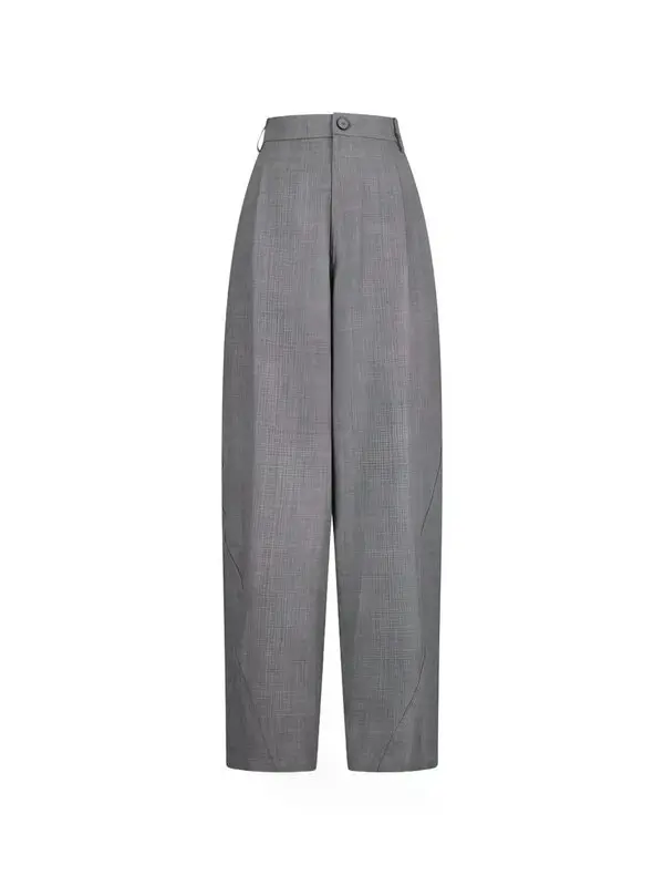 DARKPARK Phebe Wide-leg Trousers - Grey