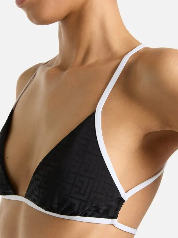 Balmain Monogram Lycra Swimsuit