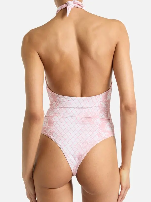 Balmain Printed Lycra Swimsuit