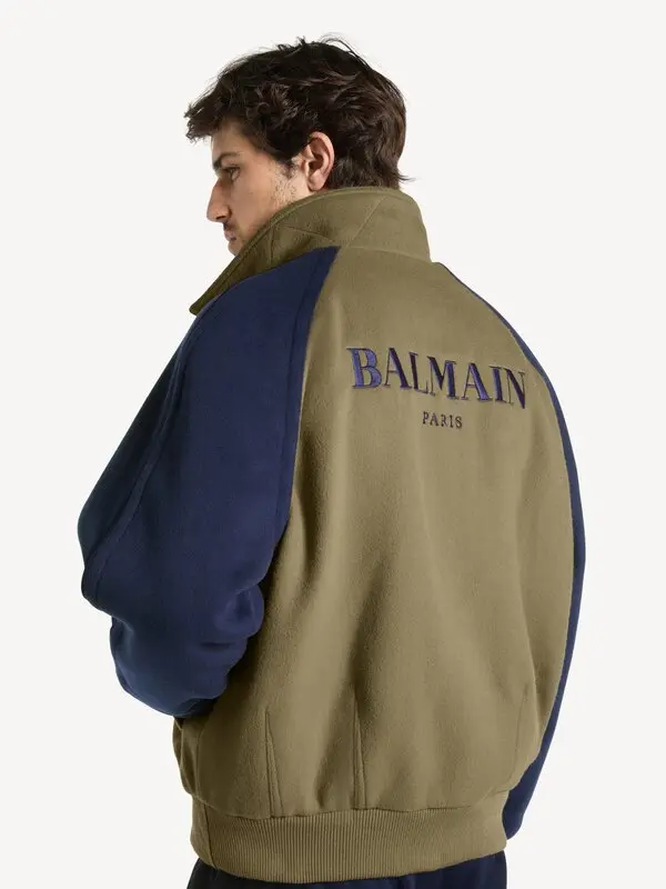 Balmain Embroidered Vintage Bomber Jacket