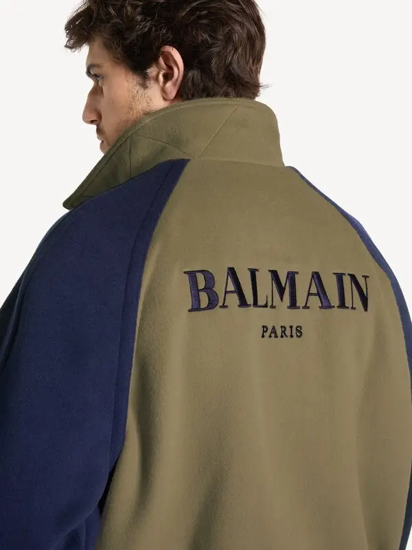 Balmain Embroidered Vintage Bomber Jacket