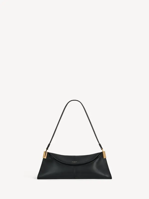 Balmain 64-83 Small Bag In Smooth Leather - Black