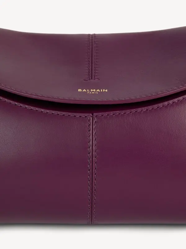 Balmain 64-83 Medium Bag In Smooth Leather