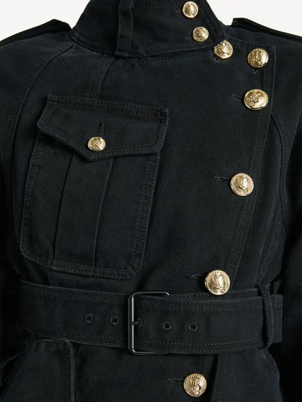 Balmain Denim Signature Jacket