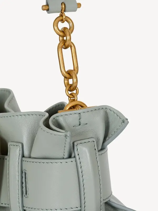 Balmain Mini Anthem Bag In Calfskin Leather