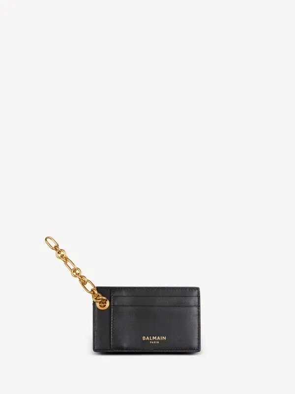 Balmain Pulse Monogram Jacquard Card Holder