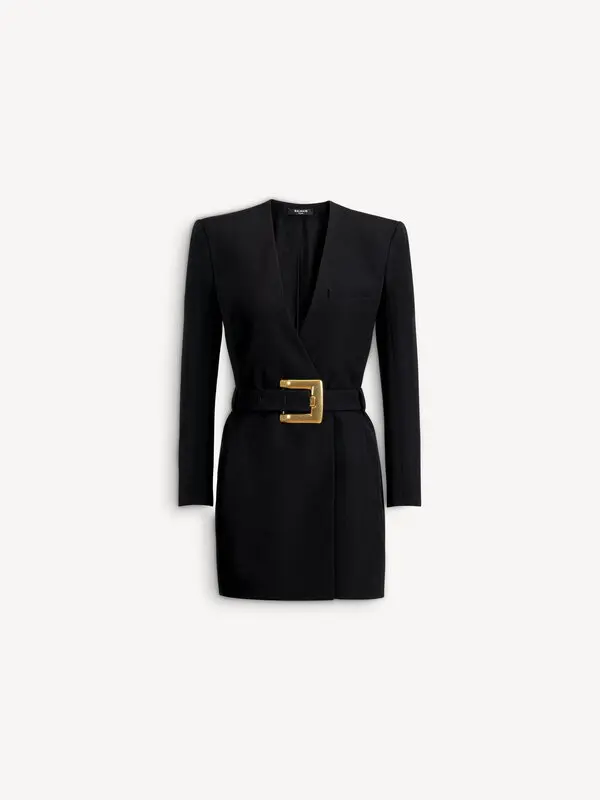 Balmain Short Belted Dress