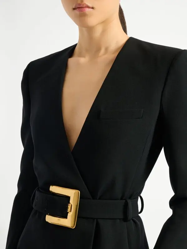 Balmain Short Belted Dress