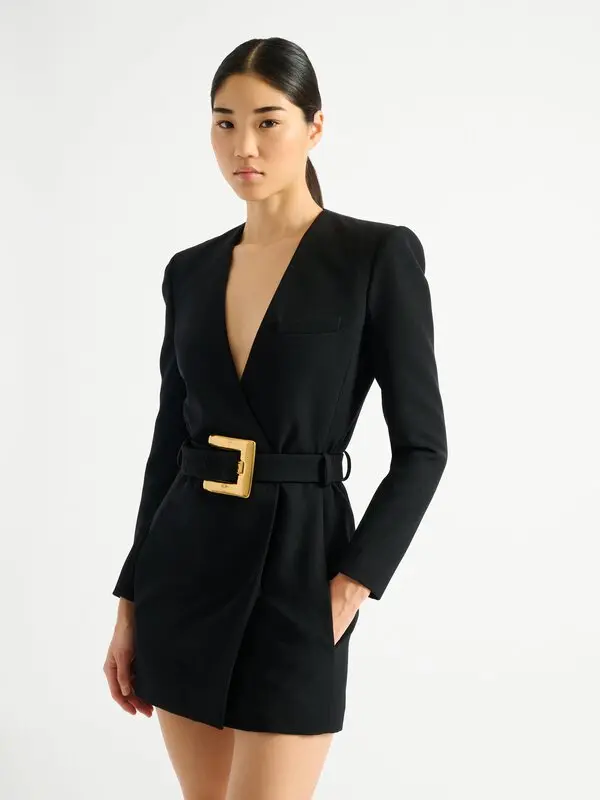 Balmain Short Belted Dress
