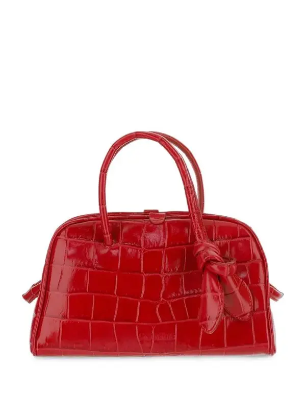 Jacquemus Crocodile-effect Clutch