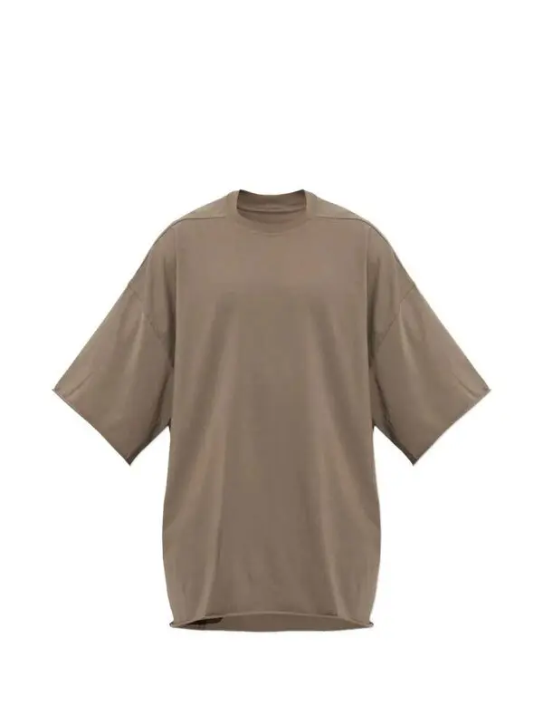 Rick Owens Raw-edge Hem T-shirt