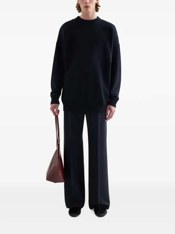 JIL SANDER Wool-blend Crew-neck Sweater