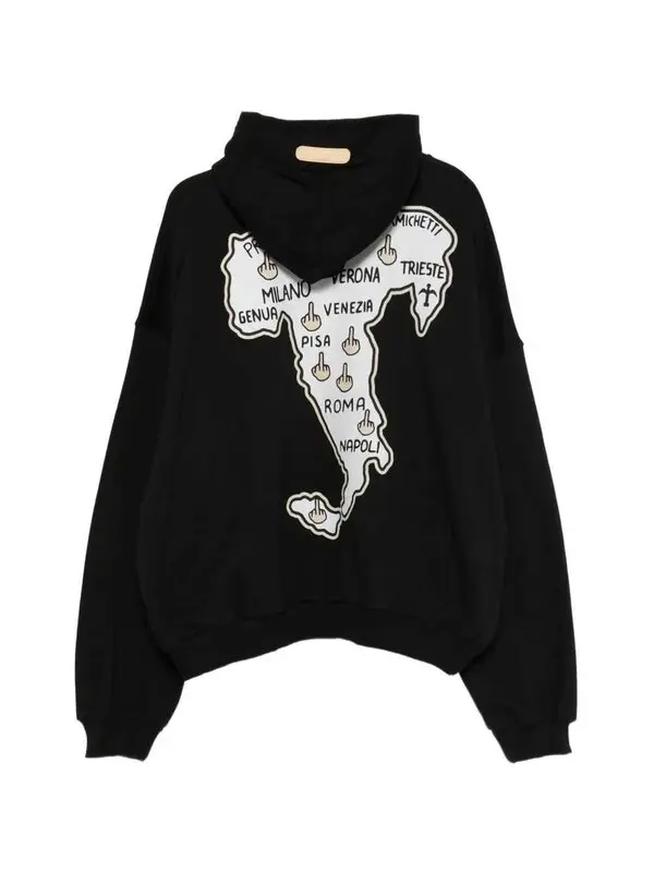 PDF Graphic Print Hoodie