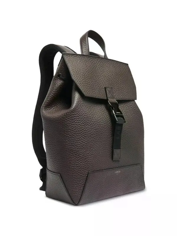 LANCEL Milo Grained Leather Backpack