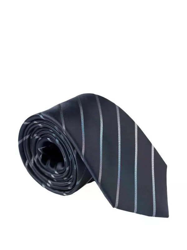 ELIZABETTA Esino Striped Silk Tie