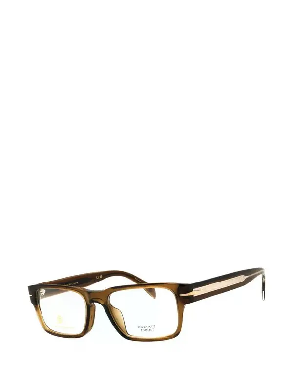 DB EYEWEAR BY DAVID BECKHAM Rectangle-frame Glasses - Brown