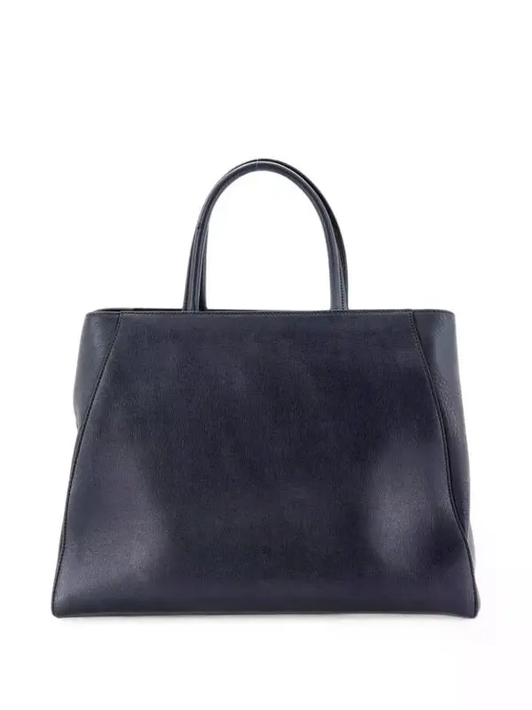 Fendi 2jours Bag Leather Medium Tote Bag