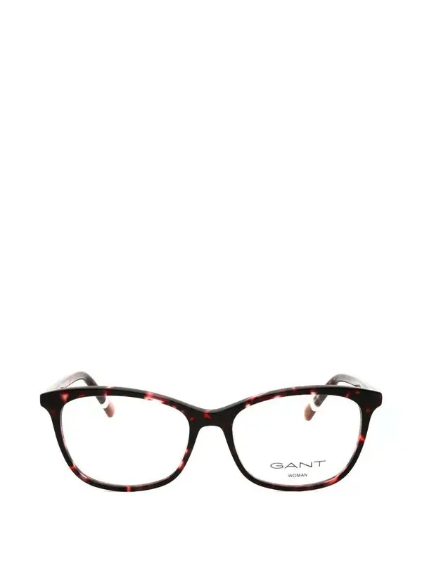Gant Tortoiseshell-effect Rectangle-frame Glasses