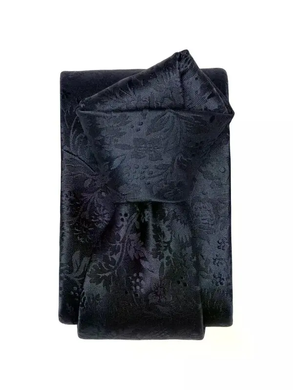 ELIZABETTA Goldoni Floral-jacquard Tie