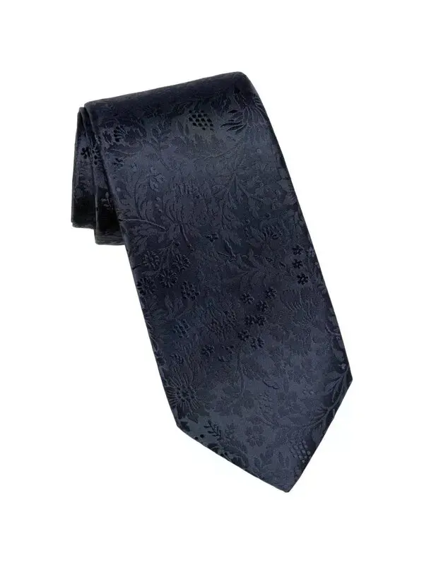 ELIZABETTA Goldoni Floral-jacquard Tie