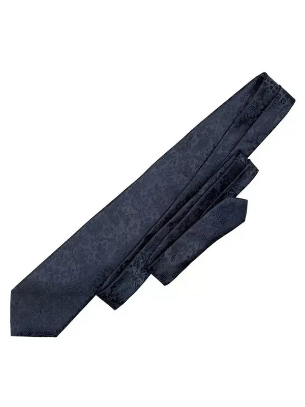 ELIZABETTA Goldoni Floral-jacquard Tie