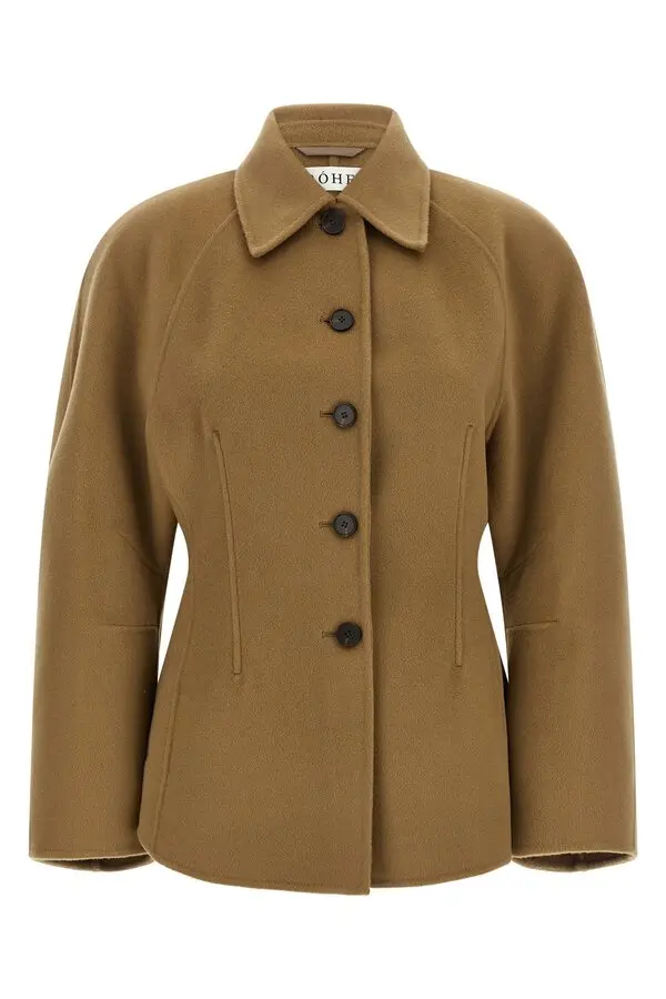 RÓHE Sculptural' Jacket - Brown