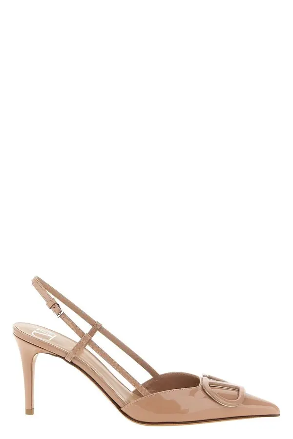 Valentino Garavani Vlogo Signature' Slingback - Pink
